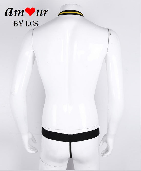 Sexy Male Tuxedo Butler Necktie & GString Set – Amour Lingerie